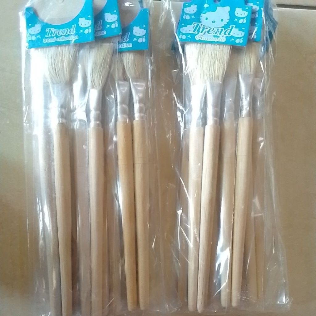 Jual KUAS PUTIH 12 PCS (SELUSIN) | Shopee Indonesia