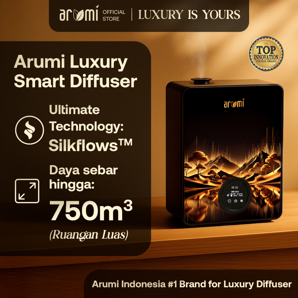 Jual Arumi Luxury Smart Diffuser - Yours Lunar | Shopee Indonesia