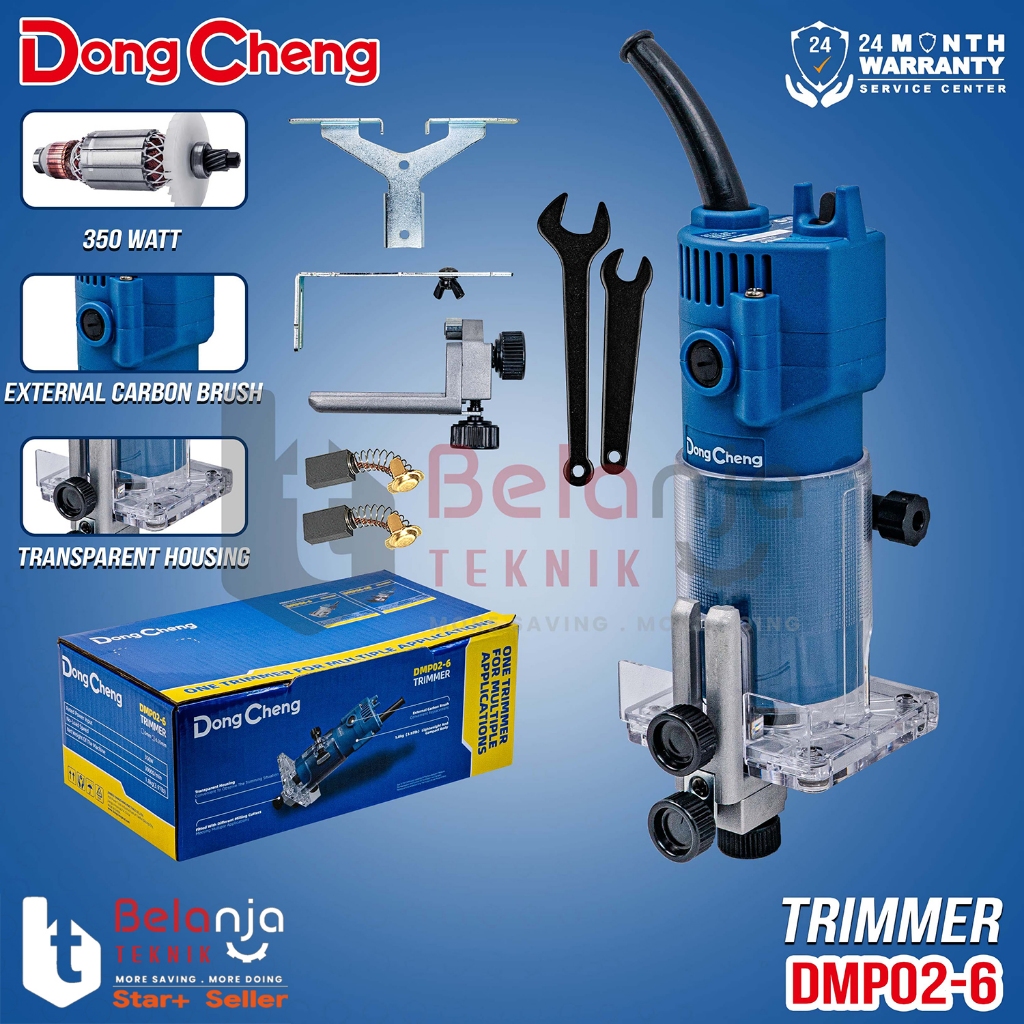 Jual Mesin Profil Kayu 6mm Dongcheng DMP02-6 Wood Trimmer 6 mm 350W DMP 02-6 | Shopee Indonesia
