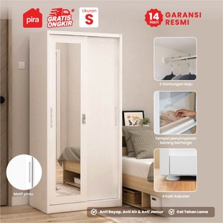 Jual PIRA - LINIO 90A MWDSL Lemari Pakaian Besi Sliding / Pintu Geser ...