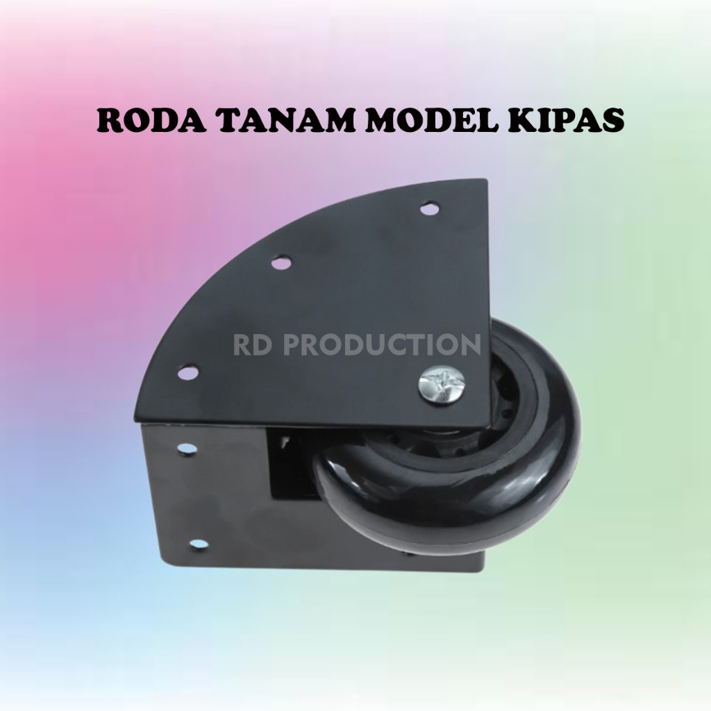Jual Roda Tanam Model Kipas Roda tanam 3in roda kastor miring ...