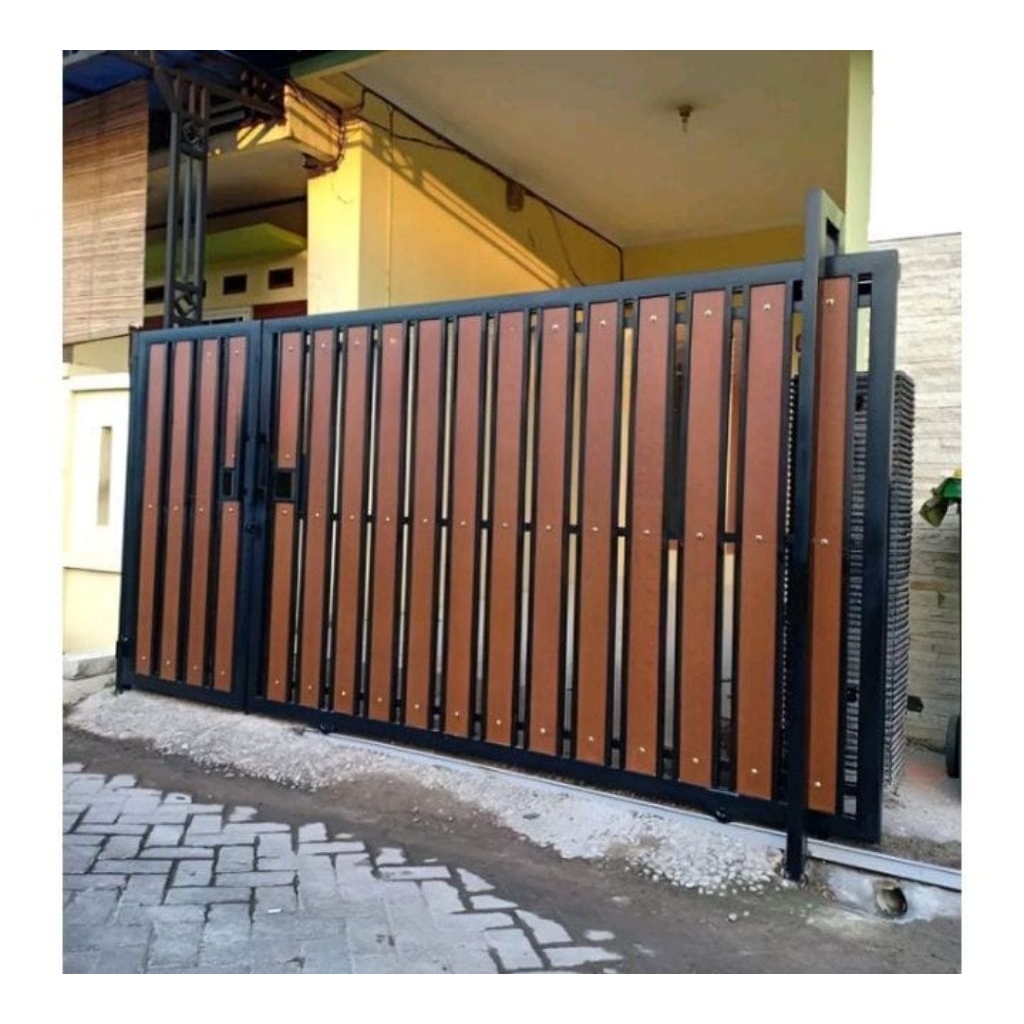 Jual PAGAR BESI / WOODPLANK GRC | Shopee Indonesia