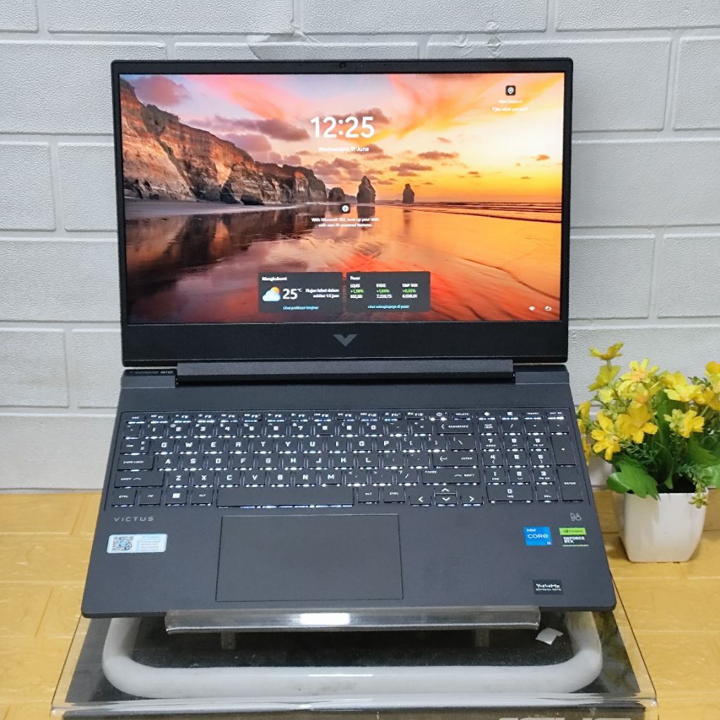 Jual LAPTOP GAMING VICTUS BY HP SERI GAME 15 RAM 16GB CORE I5 GENERASI 12 STORAGE SSE 512 LAYAR ...