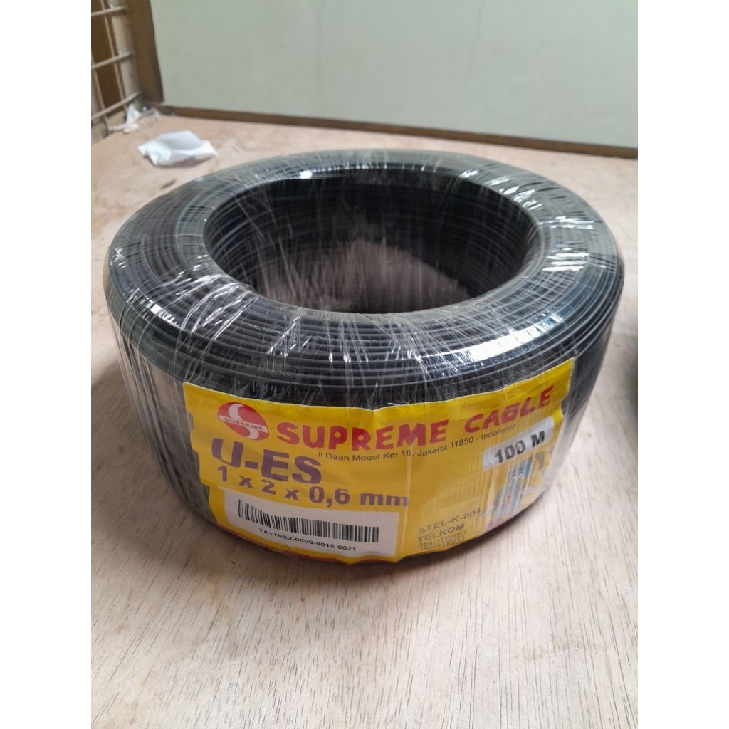 Jual Kabel Listrik Oudoor / Kabel Telepon Supreme ukuran 1x2x0.6mm ...
