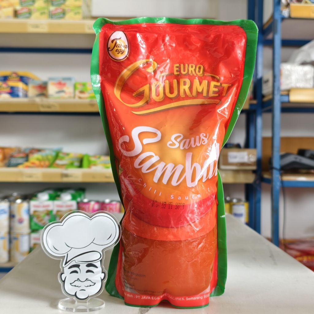Jual Saus Sambal 1Kg / Saus Sambal Euro Gourmet 1Kg / Sambal Euro Gourmet 1Kg | Shopee Indonesia