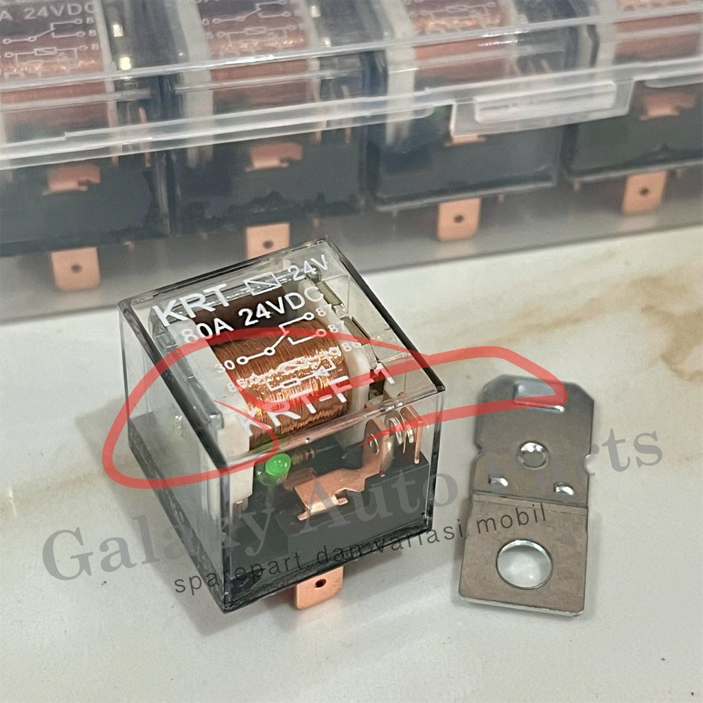 Jual Relay pemutus 5k pin 5 kaki 87a 24v bening cut off | Shopee Indonesia