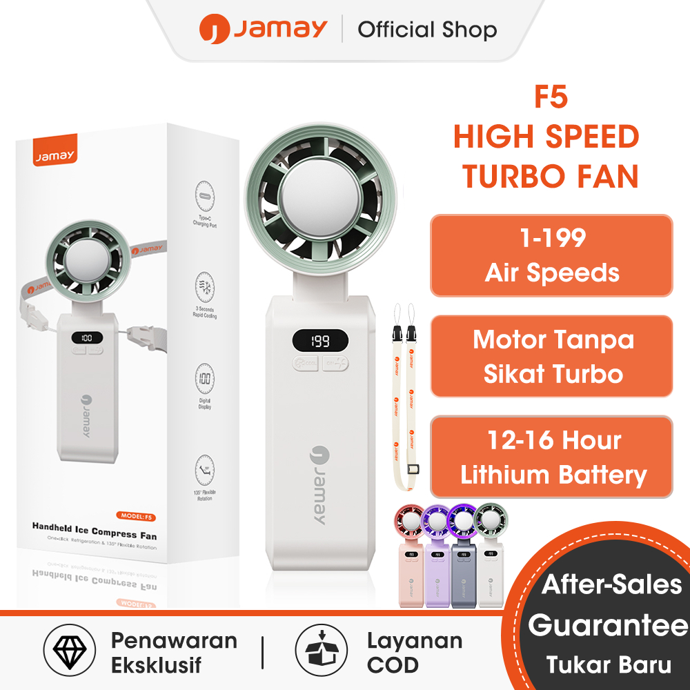 Jual Jamay High-speed Kipas 199 Gear Wind Dapat Dilipat Kipas Angin ...