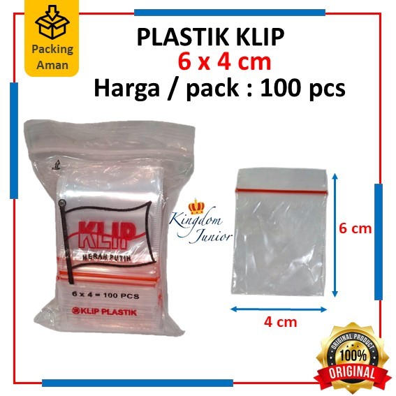 Jual Plastik Zip Lock 6 x 4 cm isi 100 pcs / Plastik Klip Kemasan ...