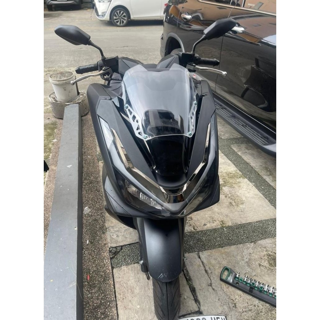 Jual Visor PCX 160 2025 Comboi Garnish Windshield PCX 160 new 2025 ABS ...
