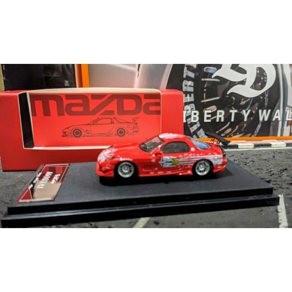 Jual Diecast Mortal Mazda RX7 RX 7 FNF Fast N Furious Livery Dom ...