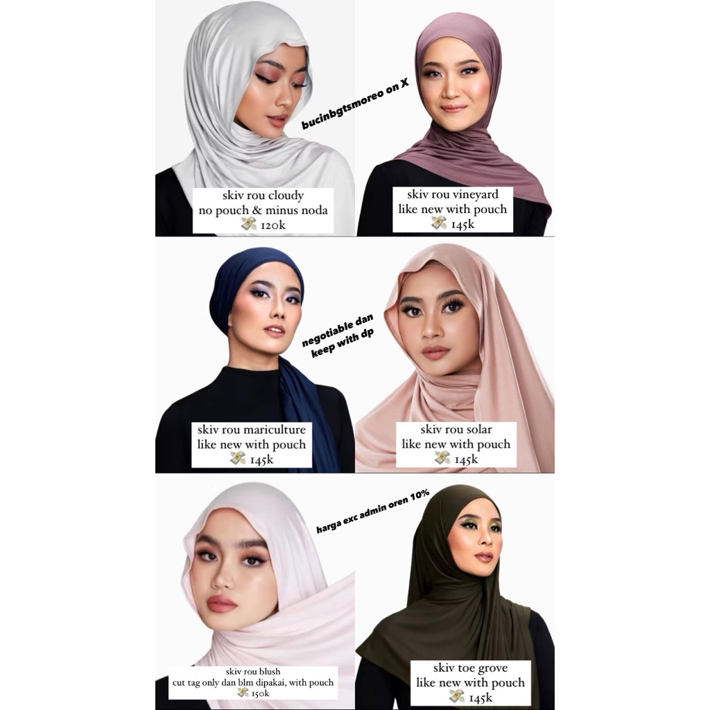 Jual Lafiye skiv rou skiv tie (baca deskripsi) | Shopee Indonesia