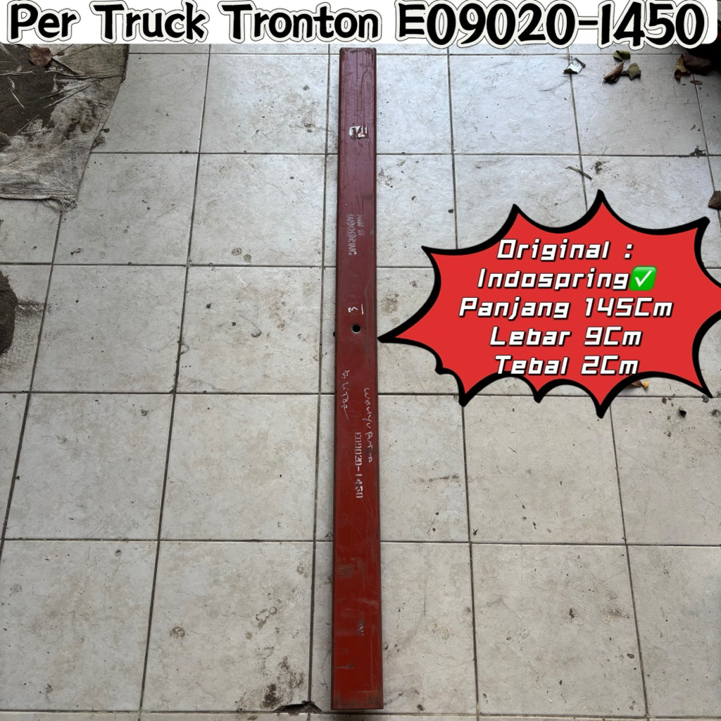 Jual Per Belakang Tronton Tebal 2Mm Lebar 9cm Panjang 145cm E09020-1450 ...
