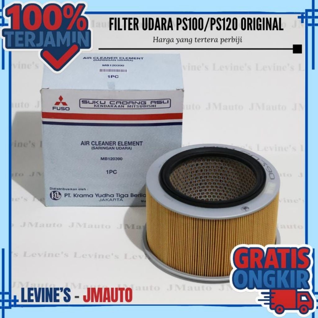 Jual filter udara ps100 original filter udara ps120 original filter ...