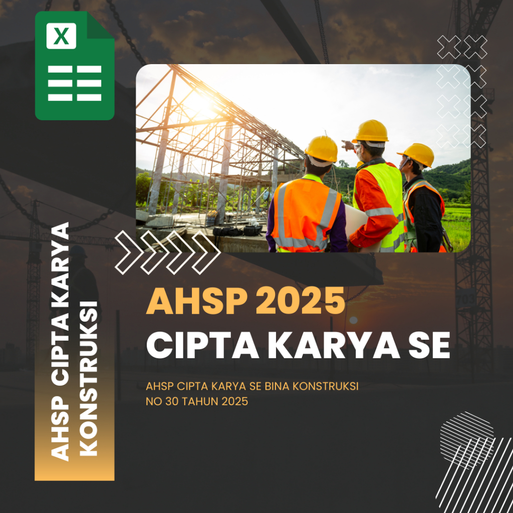 Jual FILE ANALISA HARGA SATUAN PEKERJAAN (AHSP) tahun 2025 | Shopee ...