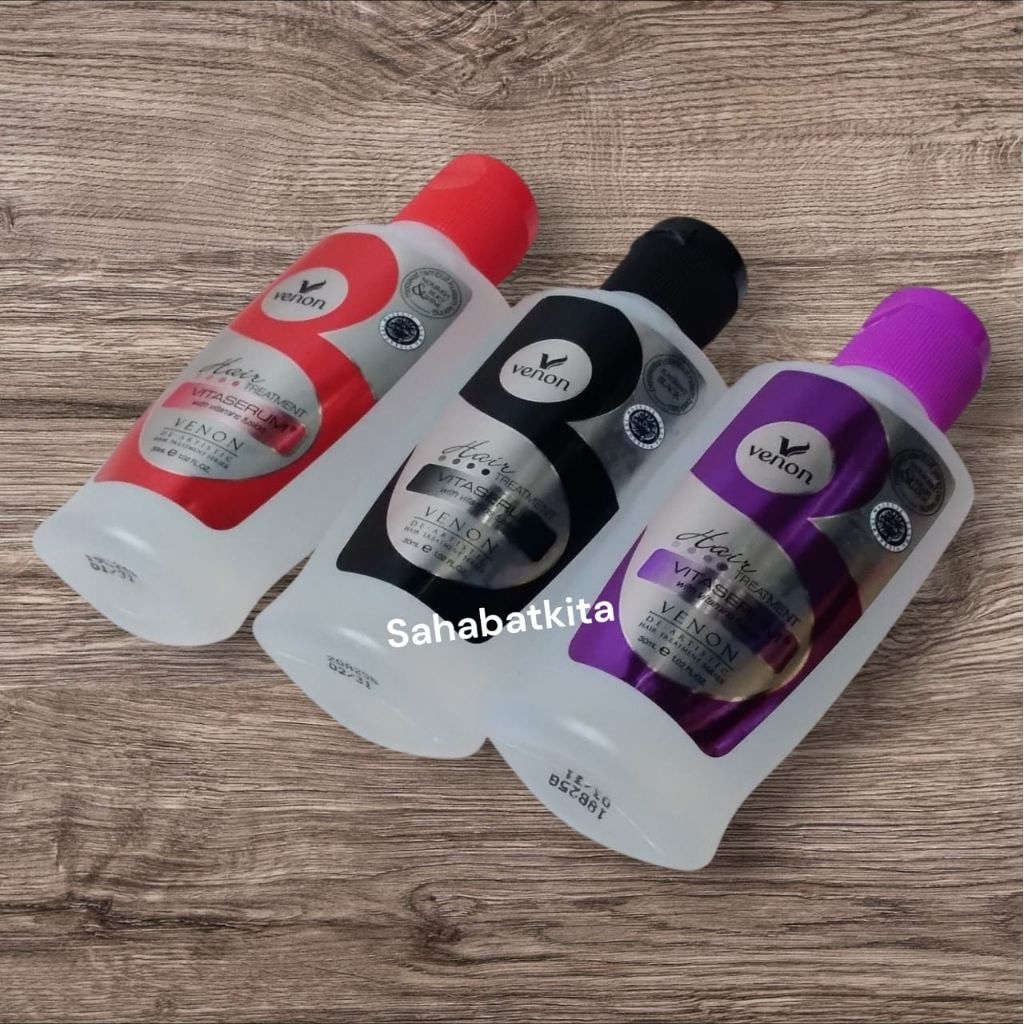 Jual Venon Hair Treatment Vita Serum With Vitamin 30 mL | Shopee Indonesia