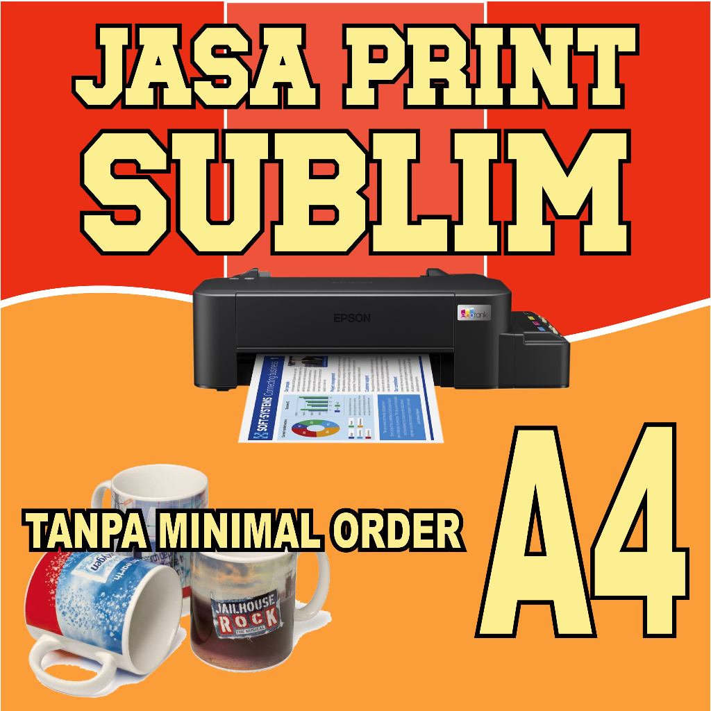 Jual PRINT SUBLIM UKURAN A4. TANPA MINIMAL ORDER. DESAIN SUKA SUKA ...