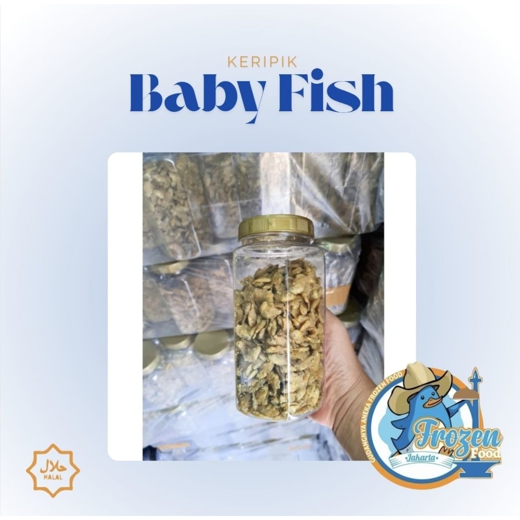 Jual Crispy Baby Fish | Baby Fish Ikan Nila | 200gr | WAJIB EXTRA ...