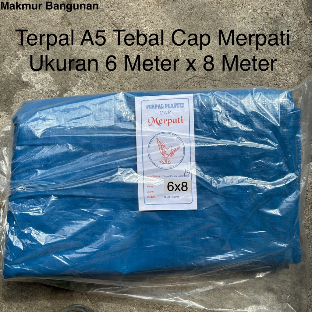 Jual Terpal Cap Merpati Tebal A5 6x8 Meter | Terpal Plastik | Terpal ...