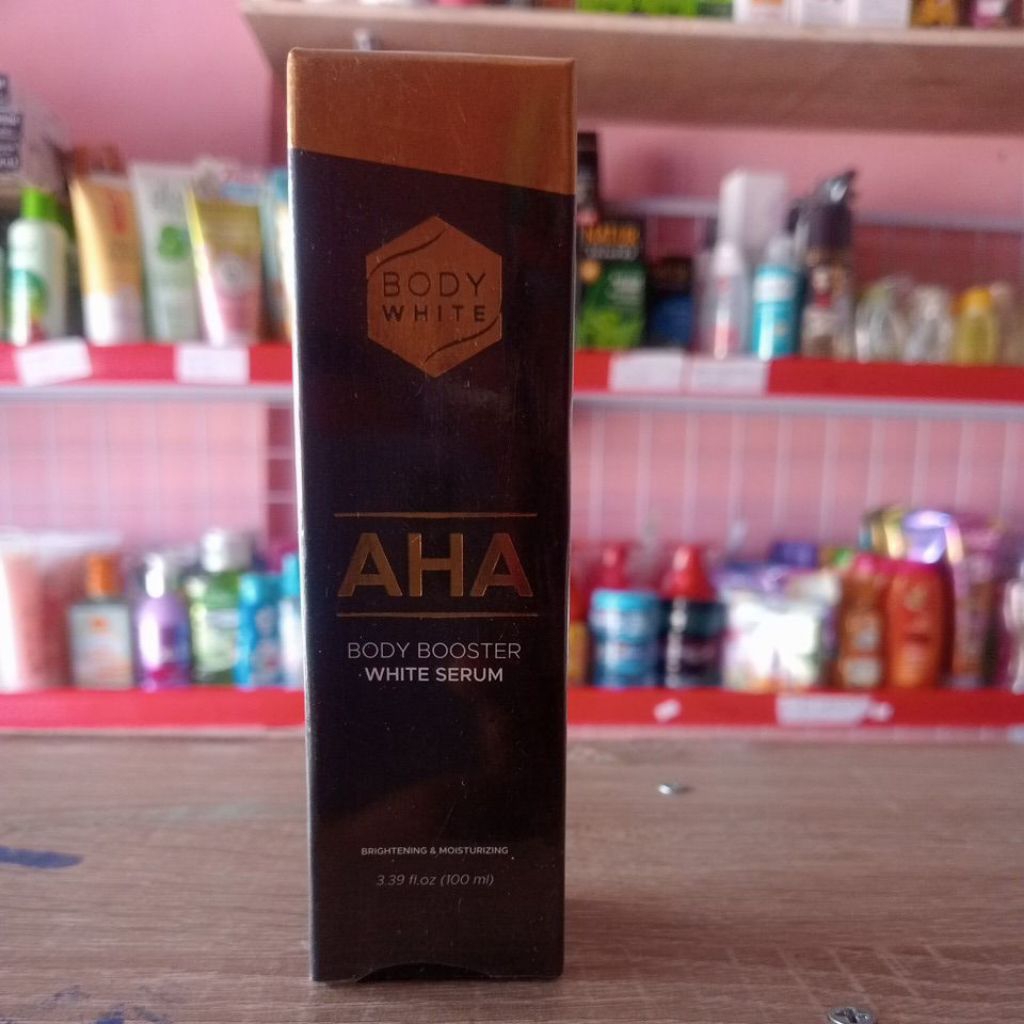 Jual BODY WHITE AHA BOOSTER SERUM 100ML | Shopee Indonesia
