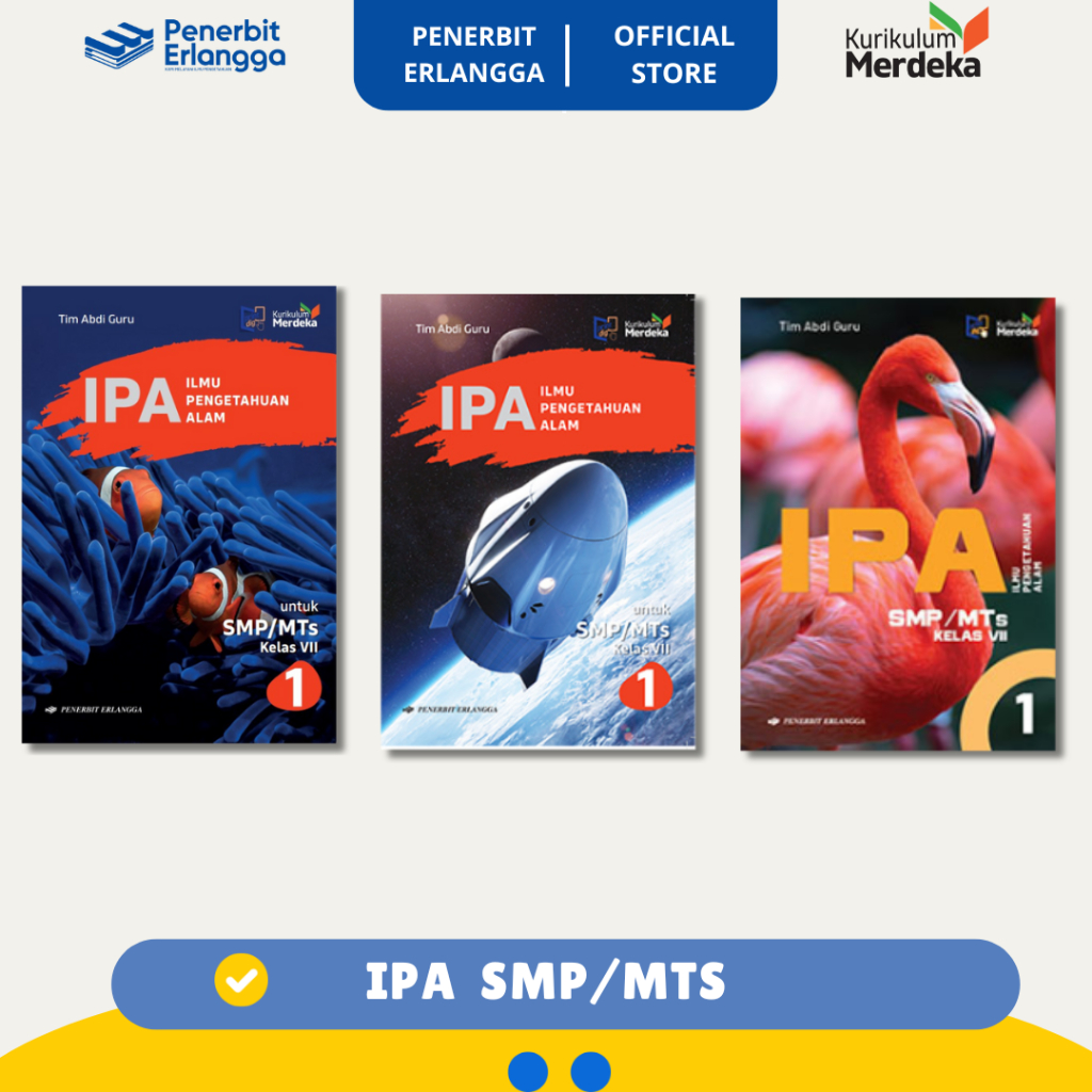 Jual [Erlangga Official] Ipa Smp/Mts Kelas 7 Kurikulum Merdeka | Shopee ...
