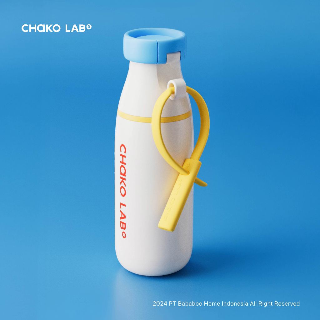 Jual CHAKO LAB Milk Pod Insulated Two-Ways Bottle 520ml - Milk Pudding ...