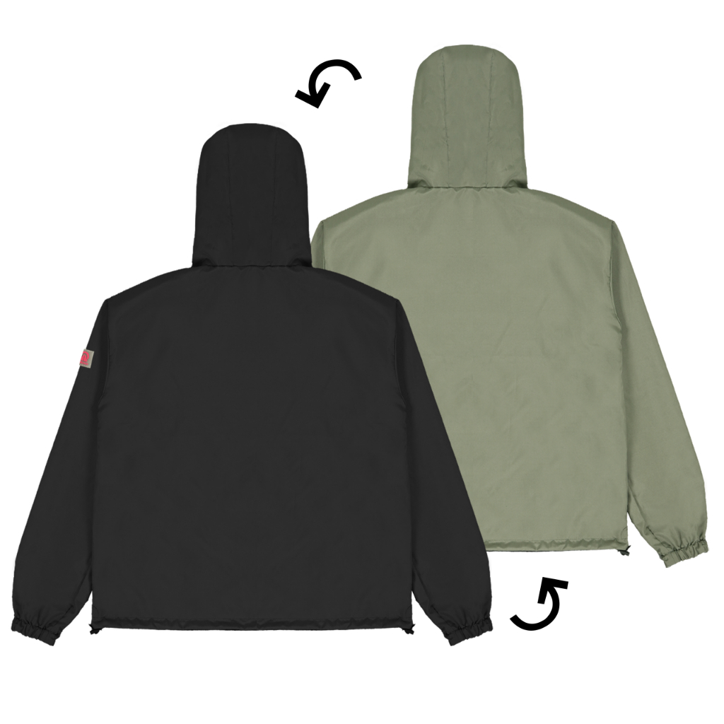 Jual Dobujack Jacket Reversible Yolla Black | Shopee Indonesia