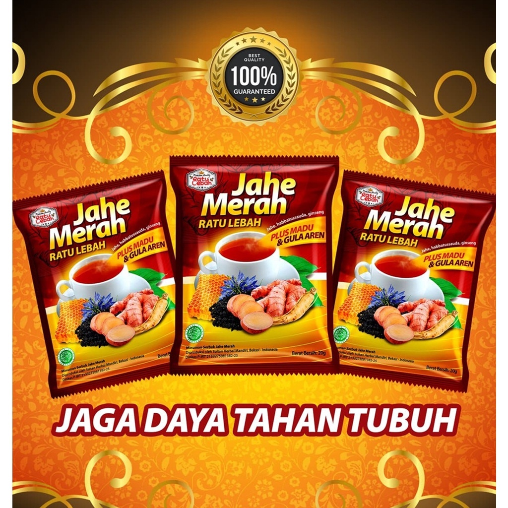 Jual JAHE MERAH SACHET | JAHE MERAH BUBUK ASLI 100% TANPA CAMPURAN ...