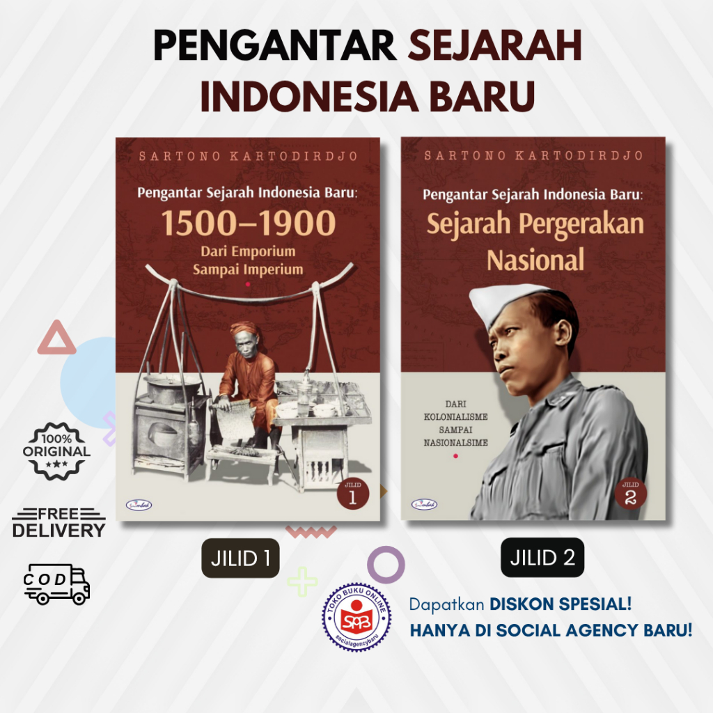 Jual Pengantar Sejarah Indonesia Baru - Sartono Kartodirdjo | Shopee Indonesia