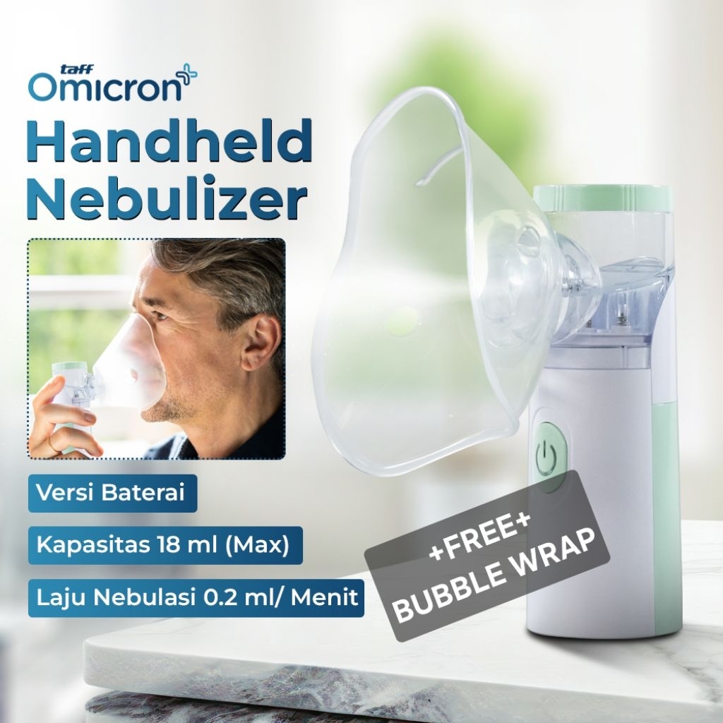 Jual PM77-Alat Terapi Pernapasan Handheld Inhaler Nebulizer Machine ...