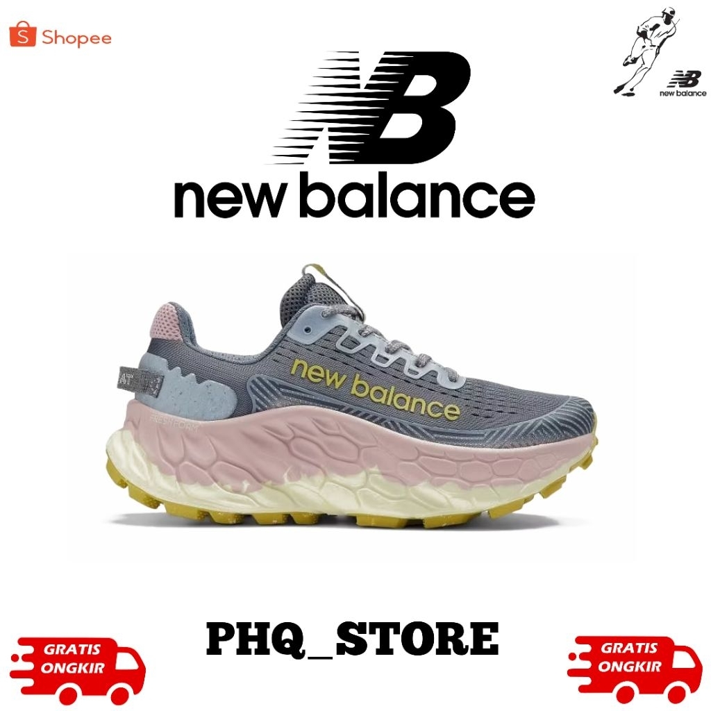 Jual Runing Shoes Womens New Balance Fresh Foam X More Trail V3 Cinza ...