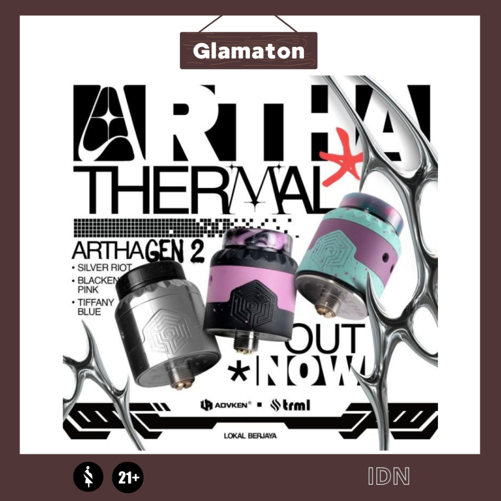 Jual RDA ARTHA GEN 2 24MM ORIGINAL BY ADVKEN X TRML | Shopee Indonesia