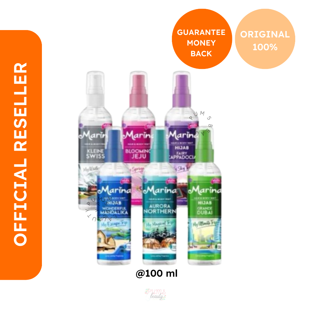 Jual MARINA - Hair and Body Mist | Hijab Parfum | Long lasting ...