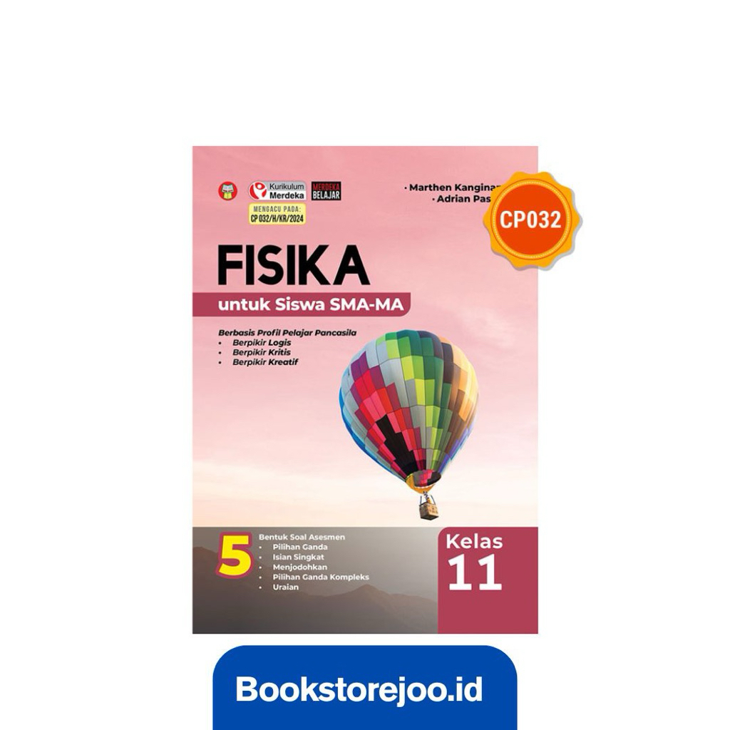 Jual Buku Fisika Untuk SMA/MA Kelas 11 Kurikulum Merdeka - Marthen Kanginan CP032 | Shopee Indonesia