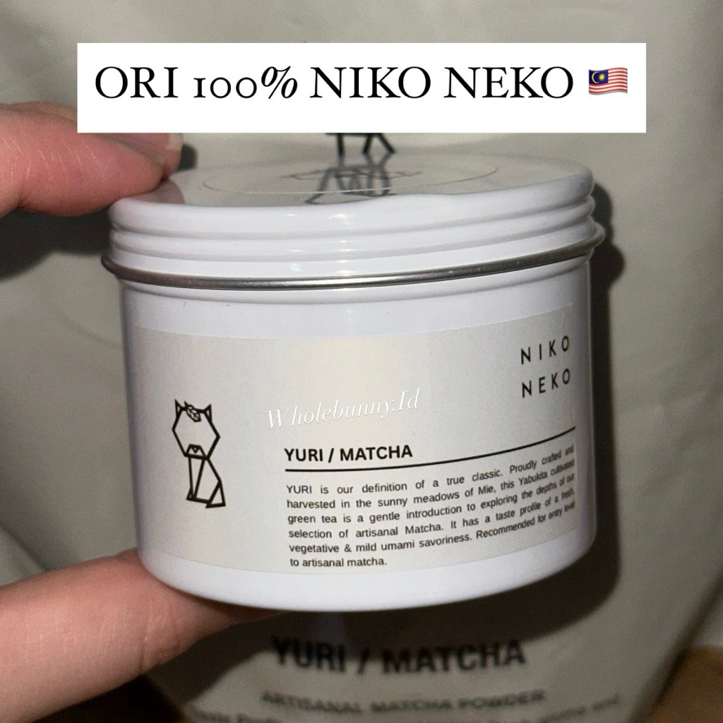 Jual [READY] NIKO NEKO YURI MATCHA POWDER REPACK 30gr 40gr | Shopee ...