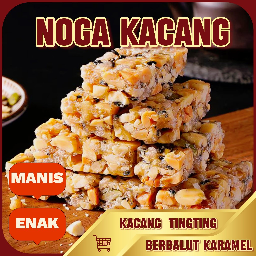 Jual Noga Kacang Tingting / Kue Sangjit Gula Manis Cemilan Sehat ...