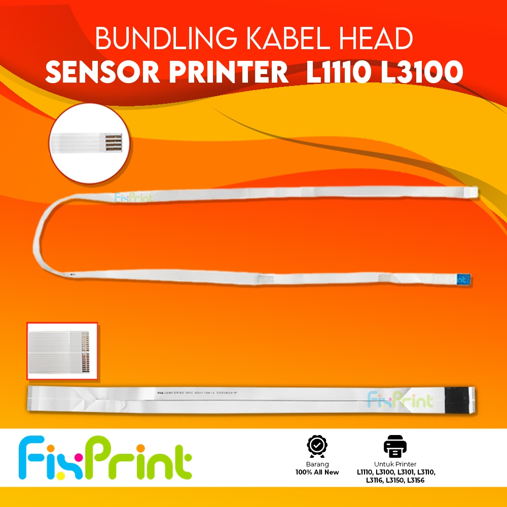 Jual SET Kabel Sensor Print Head Epson Flexible Cable Sensor Printer ...