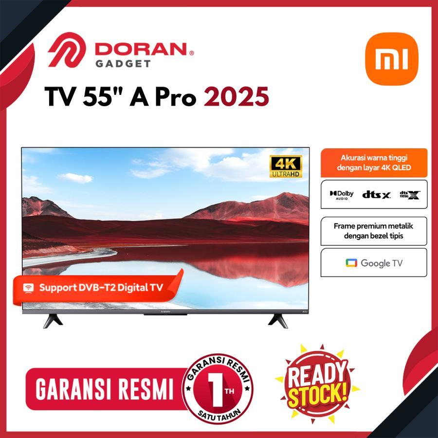 Jual Xiaomi TV A Pro 55" 2025 Layar QLED 4K Dolby Audio - Google TV 55 ...
