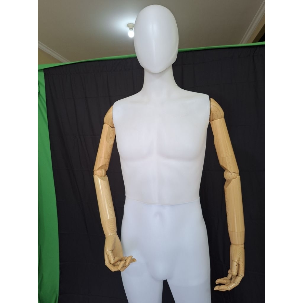 Jual manekin pria full body/full body pria plastik/patung pria full ...