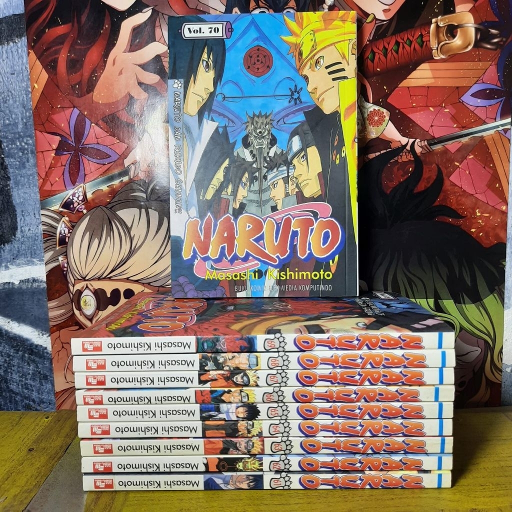 Jual Komik Naruto 61-70 fullset | Shopee Indonesia