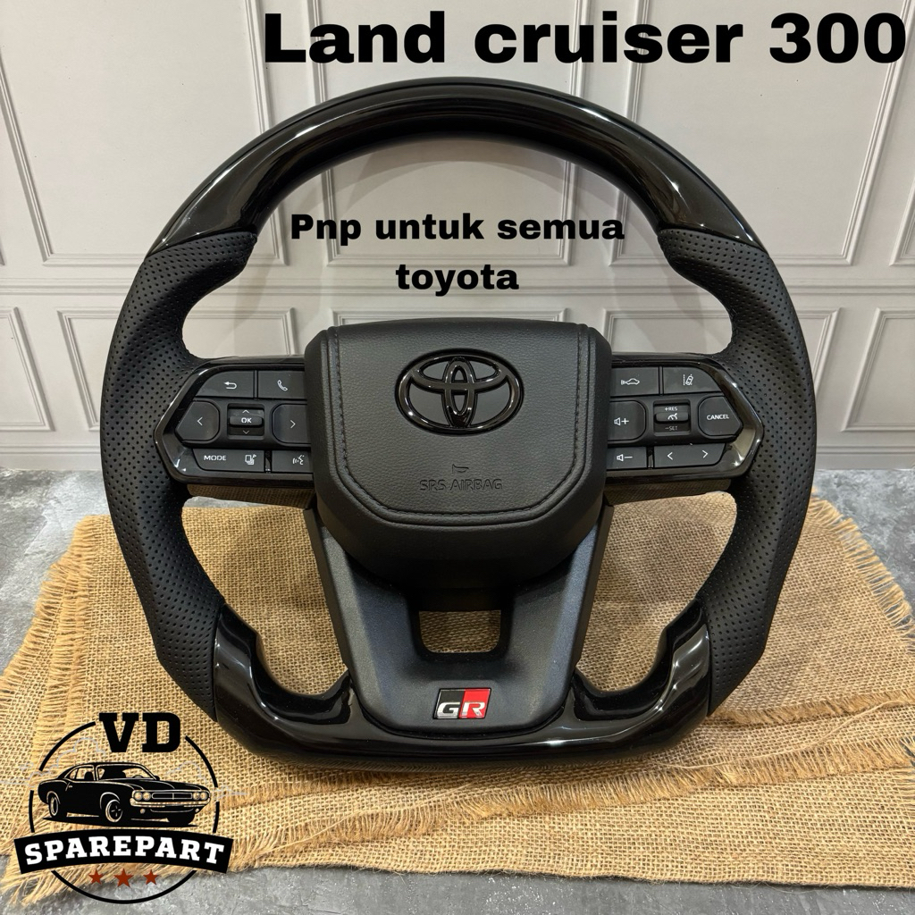 Jual Stir Land Cruiser LC300 Fit to Innova Fortuner Avanza Yaris Camry ...