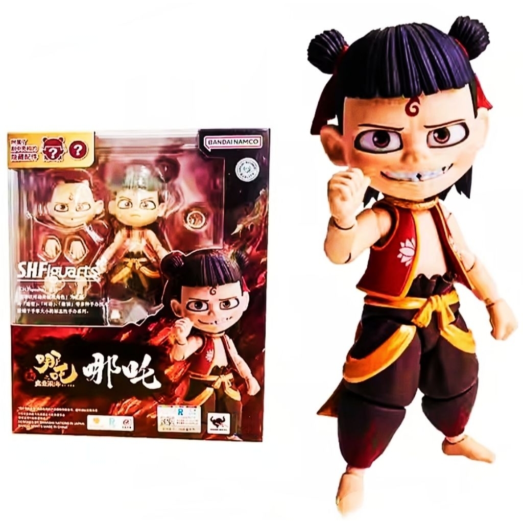 Jual Action Figure Shf Nezha New PVC Artikulasi Figure mainan Nacha ...