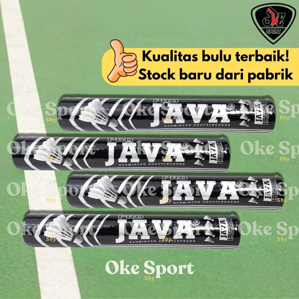 Jual Shuttlecock Badminton JAVA PRO ORIGINAL 100% | Shopee Indonesia