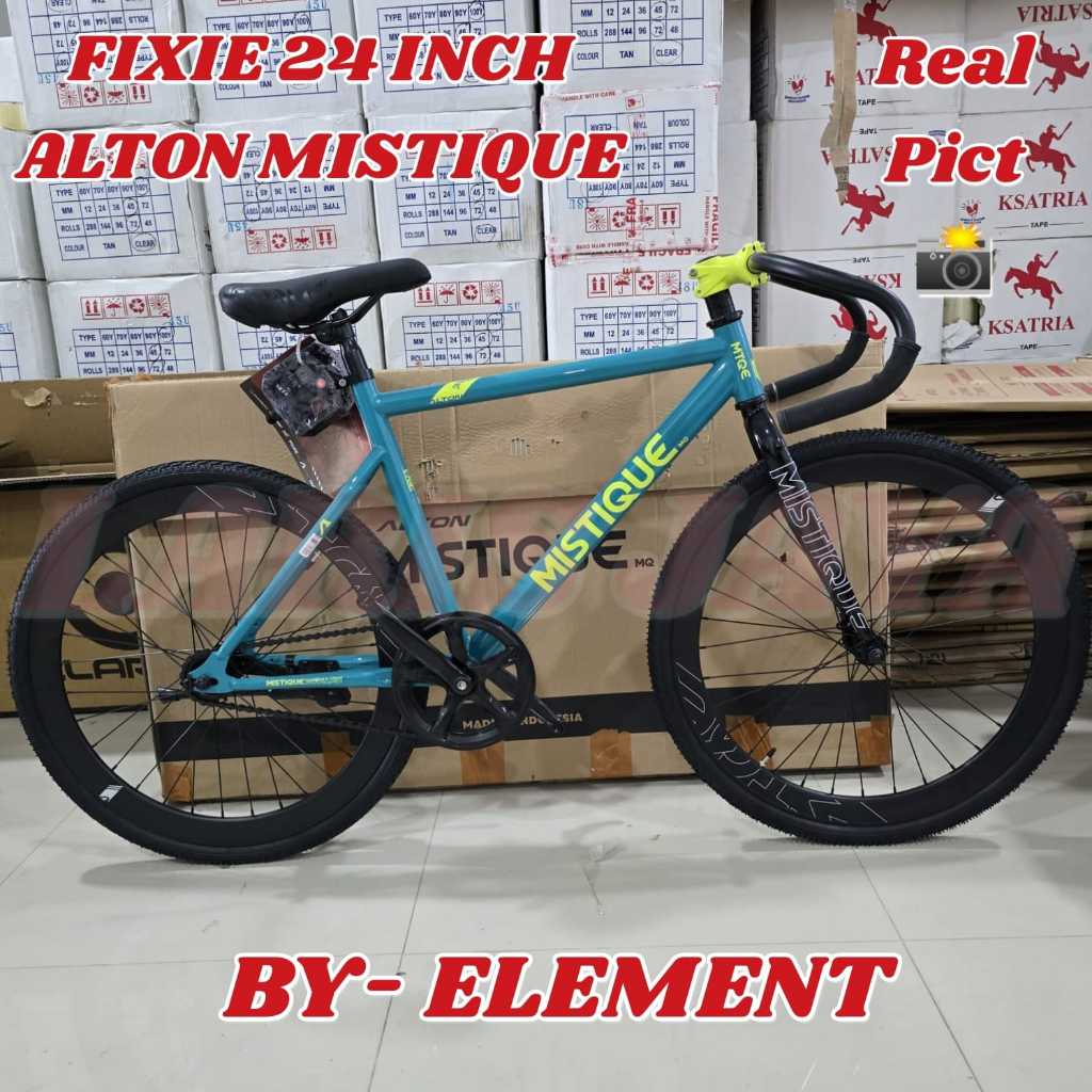 Jual promo TERMURAH Sepeda fixie ELEMENT alton mistique fx 24 inch rem ...