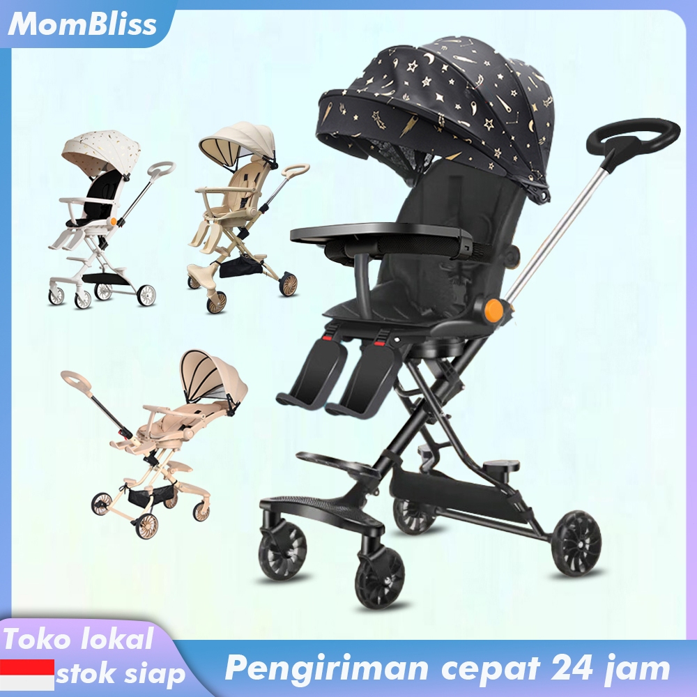 Jual Stroller Bayi Lipat Travelling Duduk Dan Berbaring Kereta Dorong ...