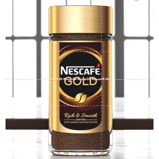 Jual Nescafe 100gr Gold Rich & Smooth Arabica and Robusta Blend 100 gr ...