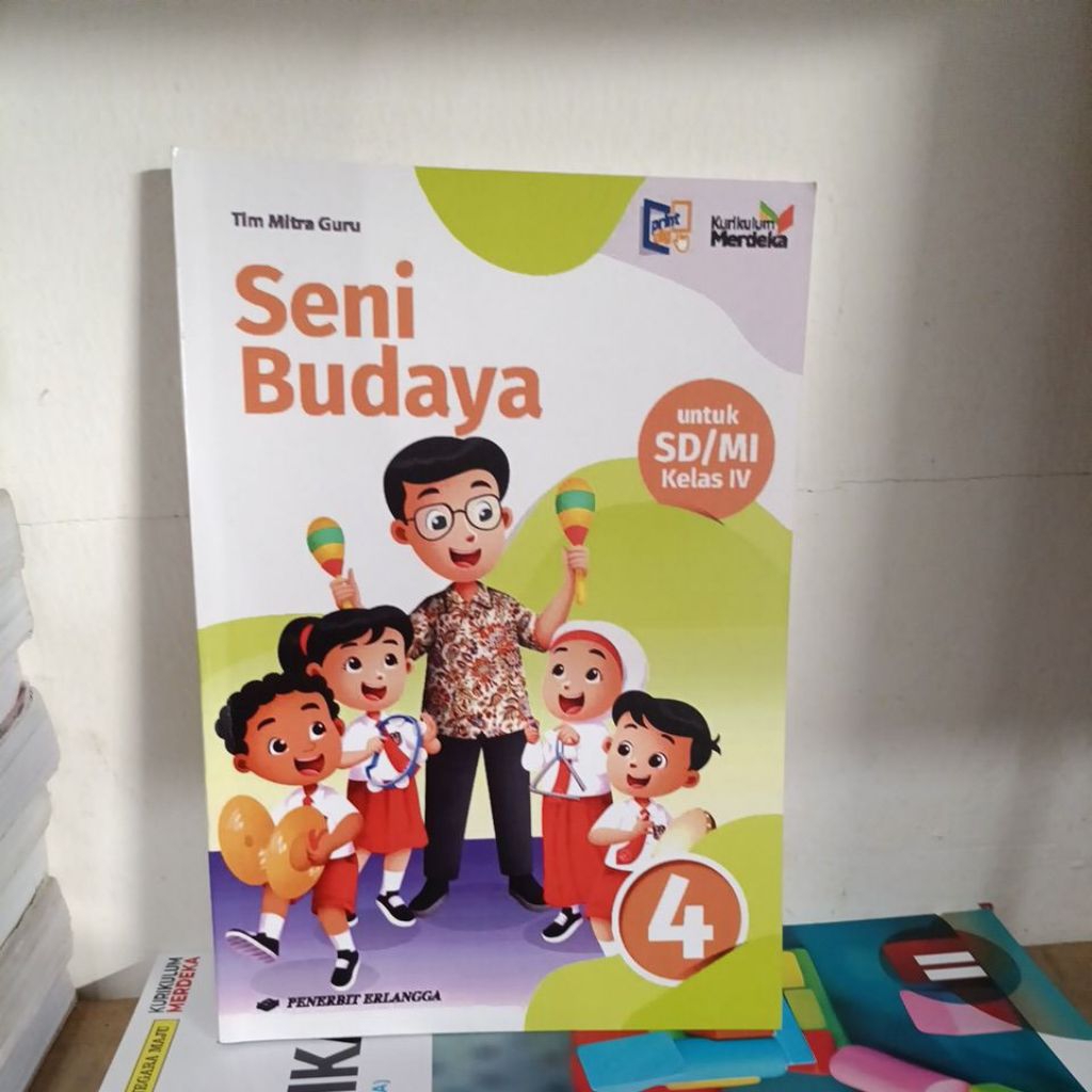 Jual buku seni budaya untuk SD kelas 4 kurikulum merdeka | Shopee Indonesia