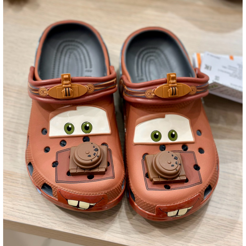 Jual CROCS Disney Pixar Mater Cars Clog Kids ORI [READY STOCK] | Shopee ...
