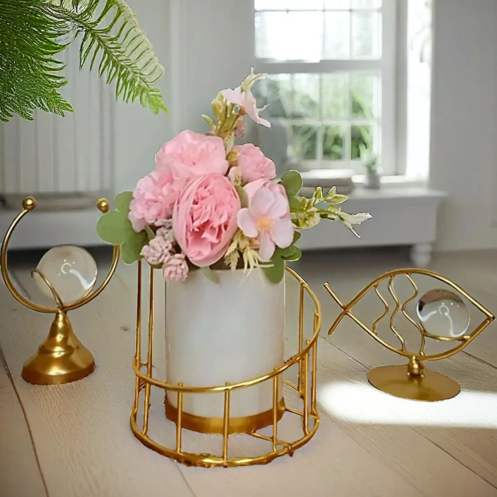 Jual WowPay Set Vas Bunga Keramik Dekorasi Console Coffee Table ...