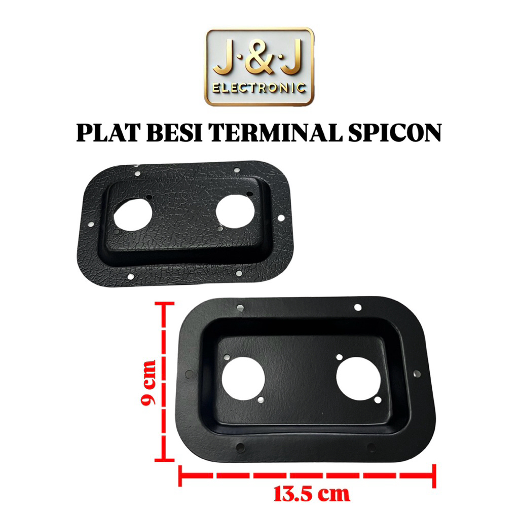 Jual Plat Besi Terminal Spicon 2 Lubang | Shopee Indonesia