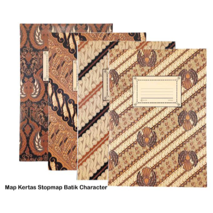 Jual (10 Pcs) Character - Map Kertas Stopmap Batik F4 Folio | Shopee Indonesia